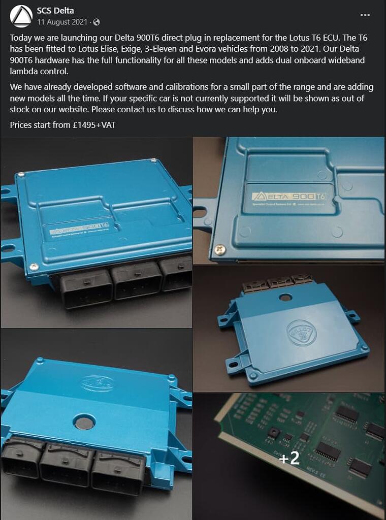 SCS delta 900t6 - direct fit ECU - General - Exiges.com